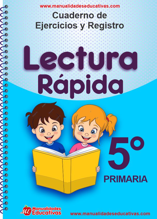 Cuaderno de ejercicios de lectura rápida primaria