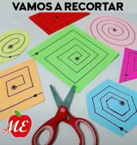 50 Fichas de Ejercicios de motricidad fina para recortar