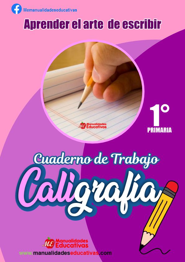 Cuadernillo de Ejercicios de caligrafía para Inicial y Primaria