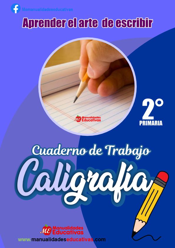 Cuadernillo de Ejercicios de caligrafía para Inicial y Primaria
