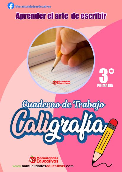 Cuadernillo de Ejercicios de caligrafía para Inicial y Primaria