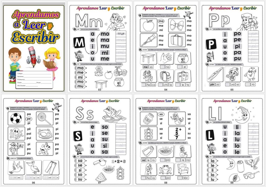 Cuaderno Aprendamos a leer y escribir