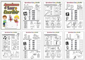 Cuaderno Aprendamos a leer y escribir