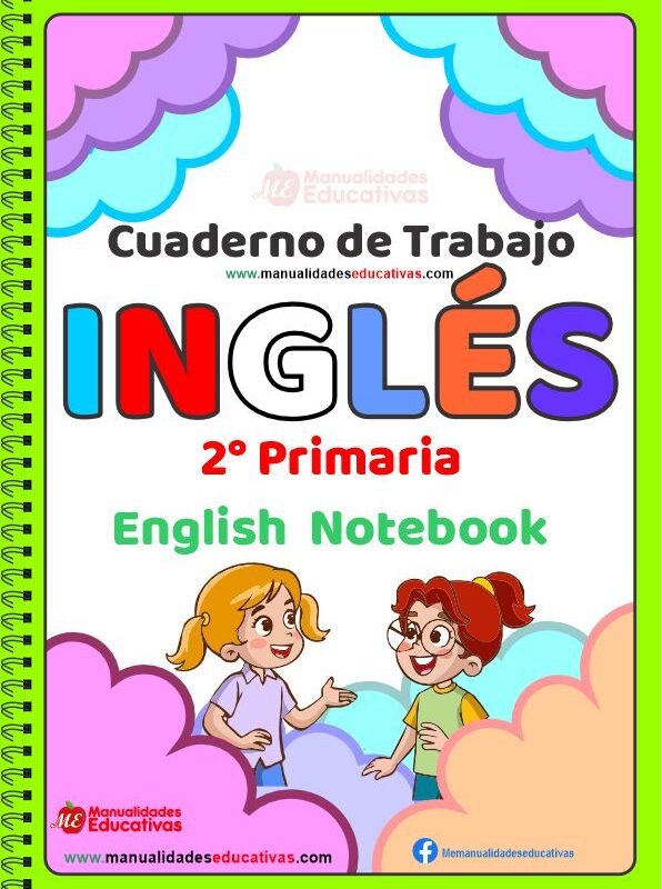 CUADERNO DE TRABAJO INGLES 2° GRADO PRIMARIA