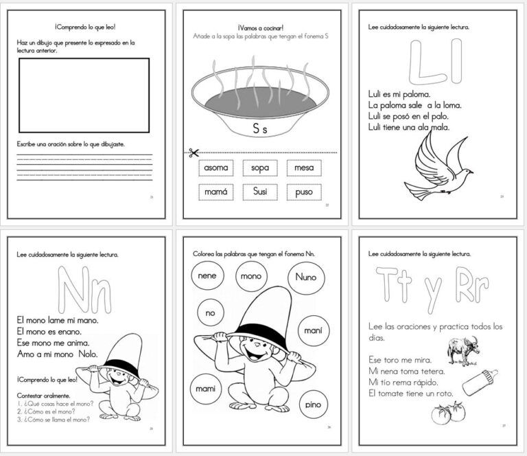 Cuadernillo De Lectoescritura Primer Grado