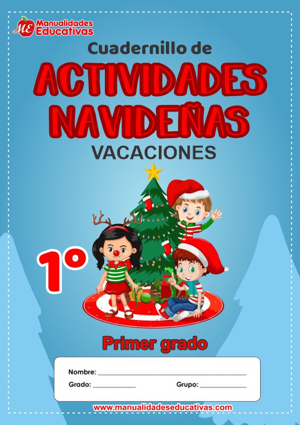 Cuadernillo de actividades navideñas Primer grado