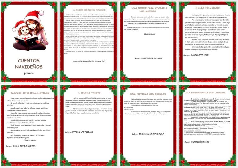 Colección de Cuentos de Navidad para Primaria