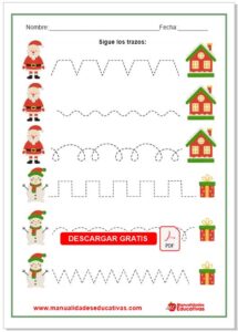 Cuadernillo de Trazos navideños
