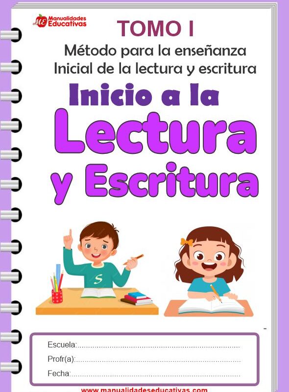 Cuaderno Método para la enseñanza Inicial de la lectura y escritura TOMO I