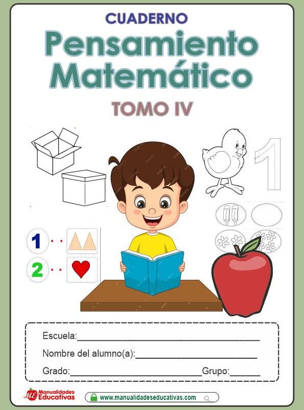 Pensamiento Matemático Preescolar Tomo Iv
