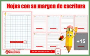 HOJAS DE ESCRITURA archivos - MATERIAL EDUCATIVO