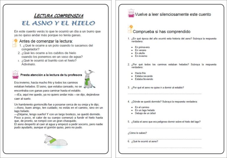 90 cuentos cortos y guía actividades de comprensión lectora