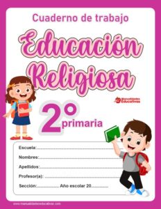 CUADERNILLO DE RELIGIÓN SEGUNDO PRIMARIA