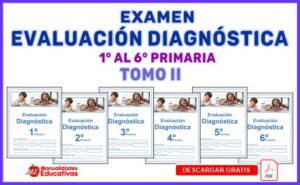 Examen Evaluación Diagnóstica 1° al 6° Primaria