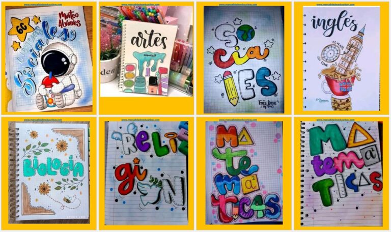 NUEVAS CARATULAS ESCOLARES