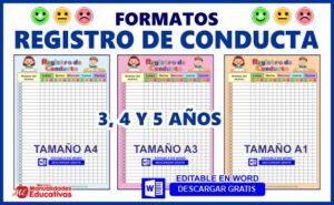 Registro de Conducta