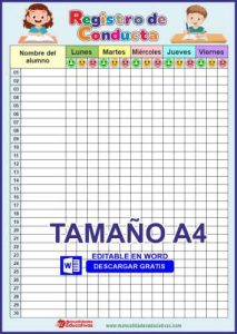 Registro de Conducta