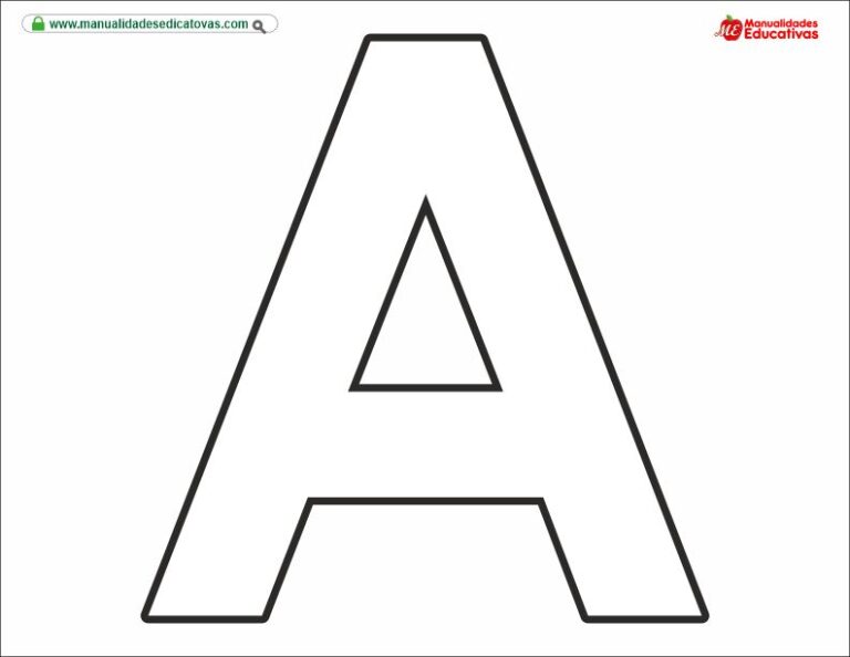 Moldes de letras para carteles