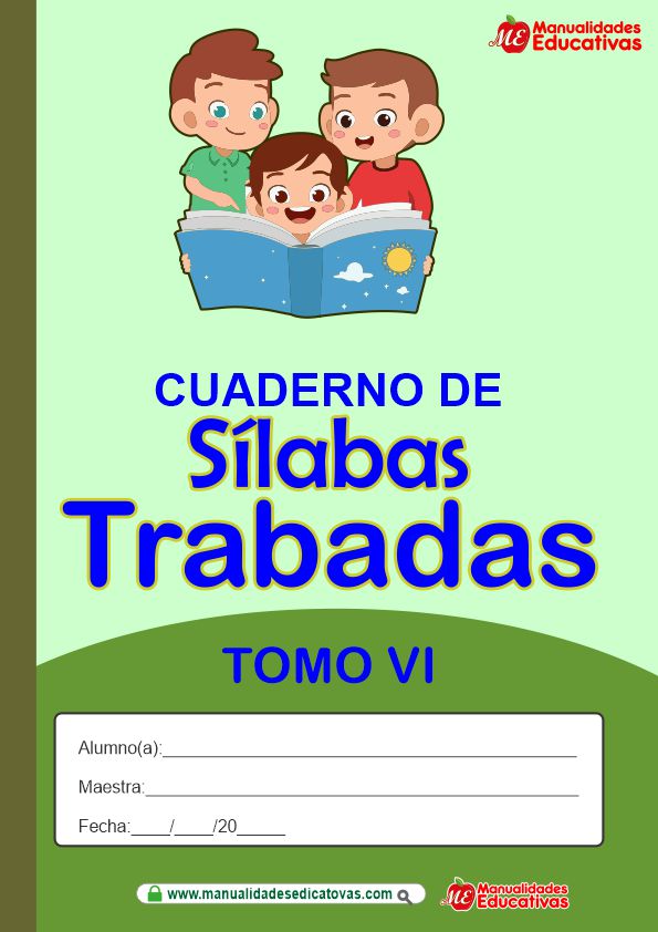CUADERNO DE SILABAS TRABADAS