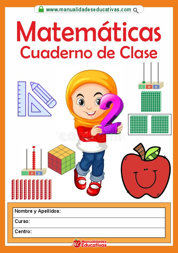Cuaderno de Clases Matemáticas Primaria
