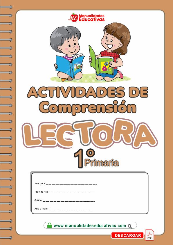 Cuaderno de trabajo comprensión lectora inicial y primaria