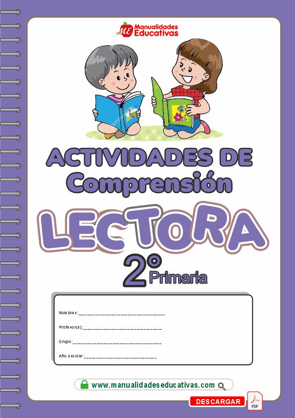 Cuaderno de trabajo comprensión lectora 2° primaria