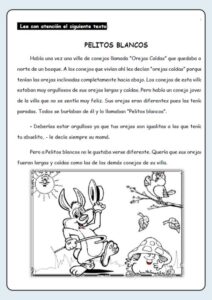 20 Textos de Comprensión Lectora 1° y 2° Primaria