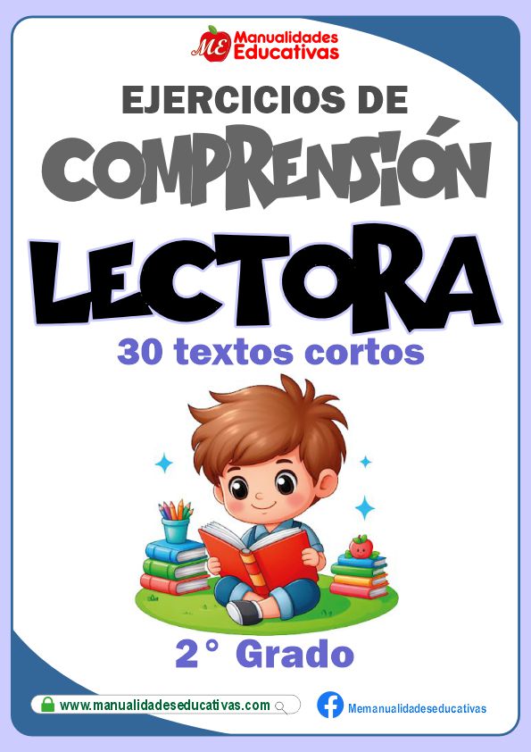 30 ejercicios de comprensión lectora 2° primaria