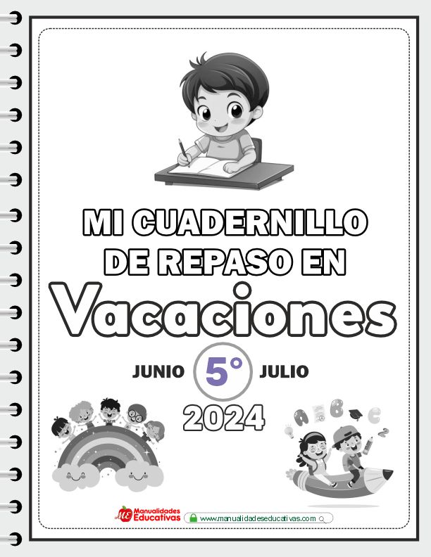 Cuadernillos de repaso para este verano 1º a 6º primaria
