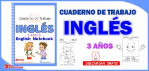 CUADERNO DE INGLES 3 AÑOS
