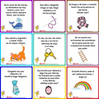 100 ADIVINANZAS DIVERTIDOS PARA NIÑOS