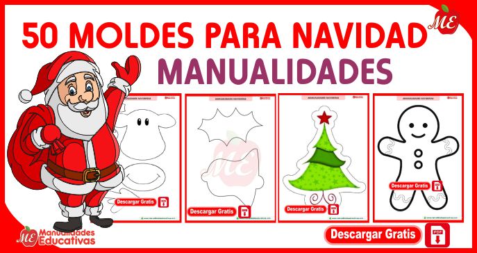 50 MOLDES PARA NAVIDAD