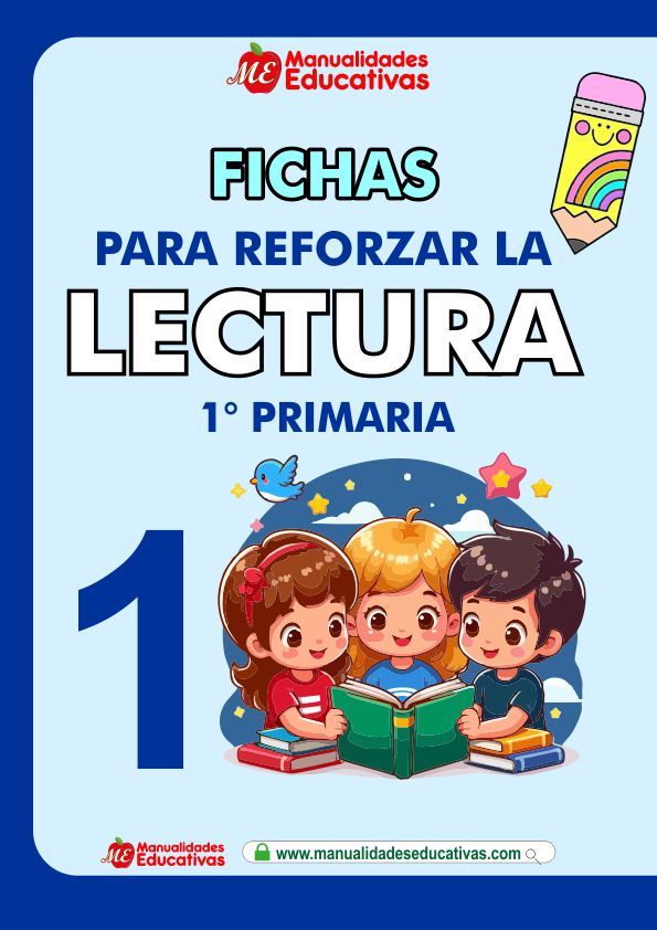 FICHAS PARA REFORZAR LA LECTURA 1° AL 6° PRIMARIA