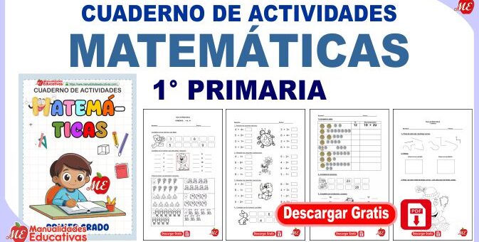 CUADERNO DE ACTIVIDADES MATEMÁTICAS 1° PRIMARIA