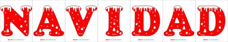 BANDERINES FELIZ NAVIDAD MODELO 2