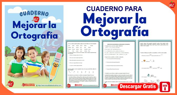 CUADERNO MEJORAR LA ORTOGRAFIA