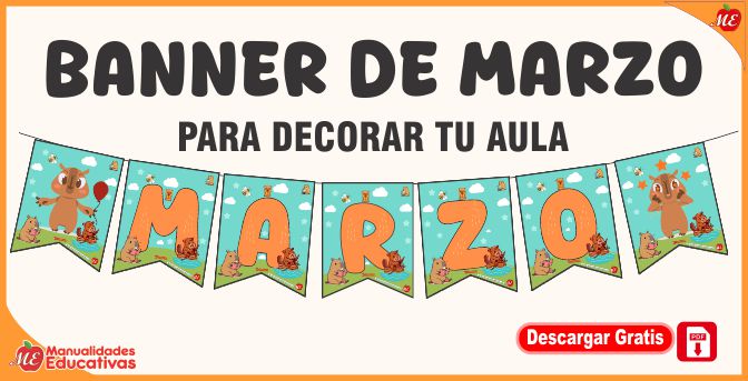 BANNER DEL MES DE MARZO CAPYBARA