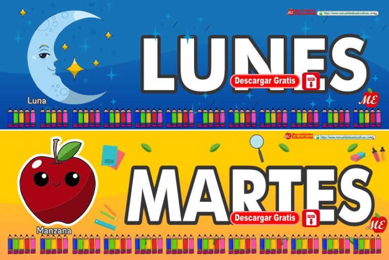 LAMINAS DIAS DE LA SEMANA
