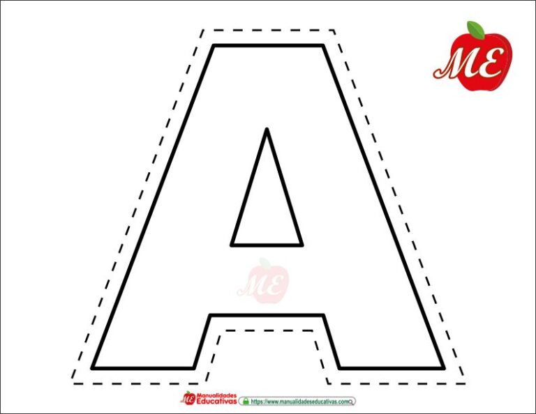 Moldes de letras para tus manualidades