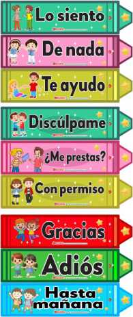 Palabras mágicas para decorar