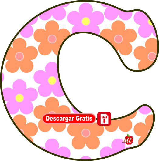 Moldes de letras decoradas