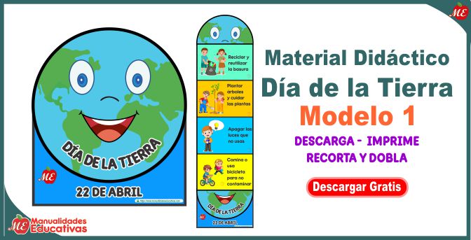 Material Didáctico Día de la Tierra Modelo 1