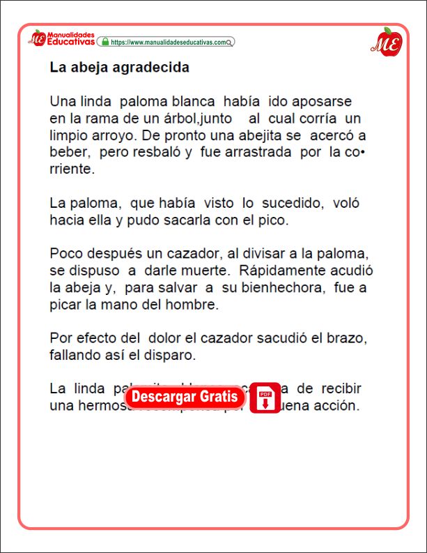 Ejercicios de Fluidez y Velocidad Lectora Primaria