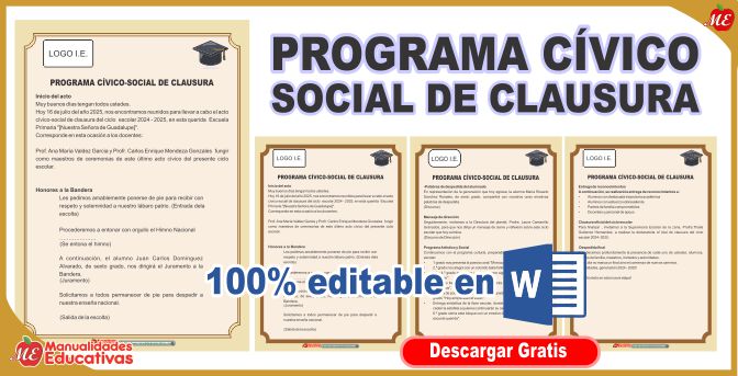 PROGRAMA CÍVICO SOCIAL DE CLAUSURA