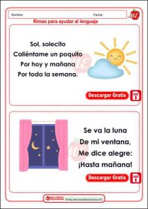 30 LECTURAS CORTAS CON RIMAS PARA NIÑOS