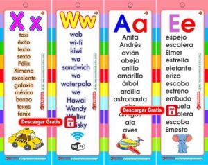 Llavero de Lectura por Sílabas y Palabras