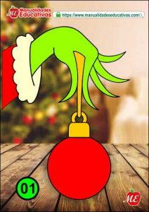 MOLDES DEL GRINCH