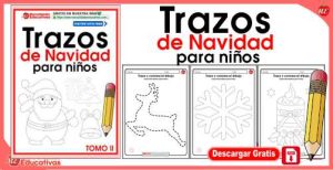 Trazos de Navidad para niños