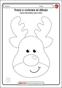 Trazos de Navidad para niños
