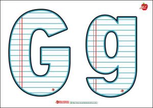 PLANTILLAS DE LETRAS DEL ABECEDARIO CON RAYAS